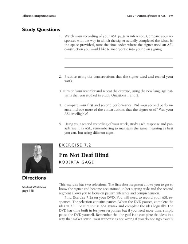 The Effective Interpreting Series: Translating from ASL - Study Set ...