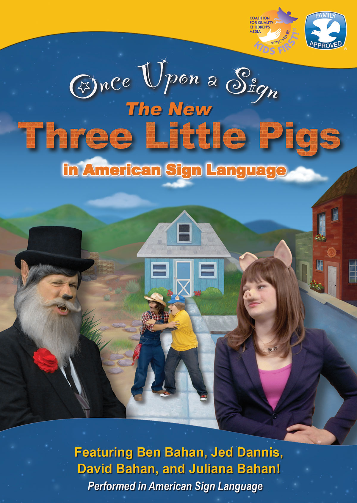 Once Upon a Sign: Three Little Pigs - Dawn Sign Press