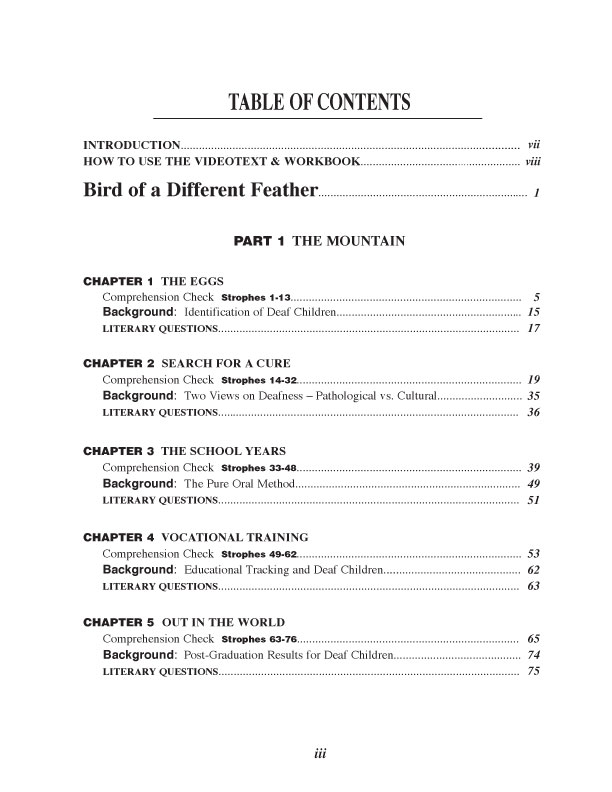 ASL Literature Series - Student Workbook Set - Dawn Sign Press