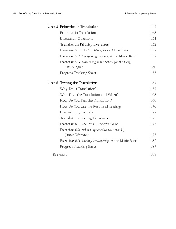 The Effective Interpreting Series: Translating from ASL - Teacher's Set ...