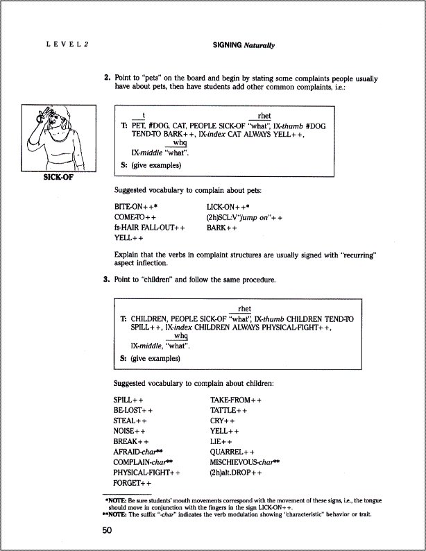 Signing Naturally Level 2 Teacher's Curriculum Set - Dawn Sign Press