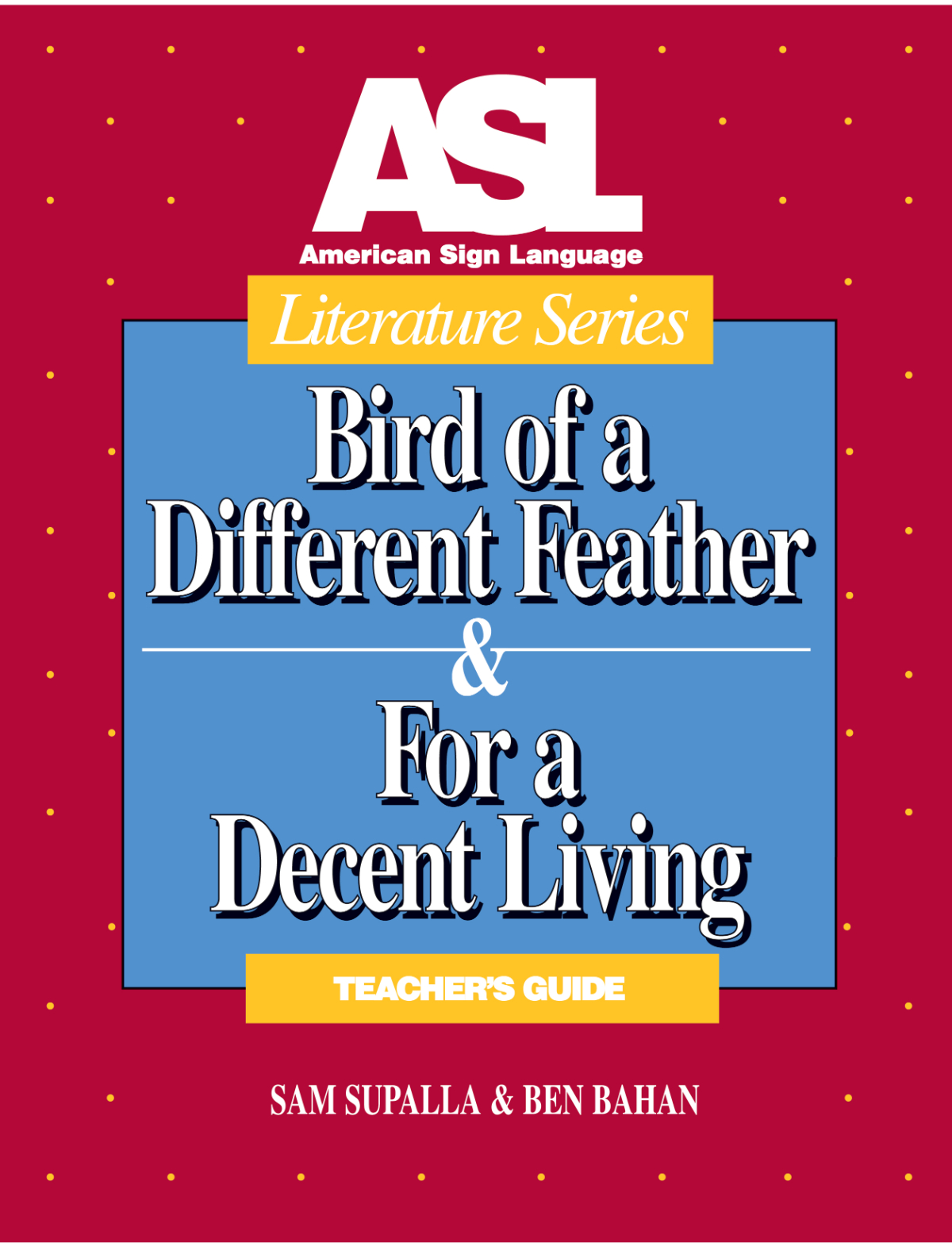 ASL Literature Series - Teacher's Set - Dawn Sign Press
